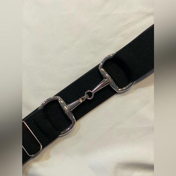 Cm Equestrian | Accessories | Black Belt Equestrian Horse Silver ...